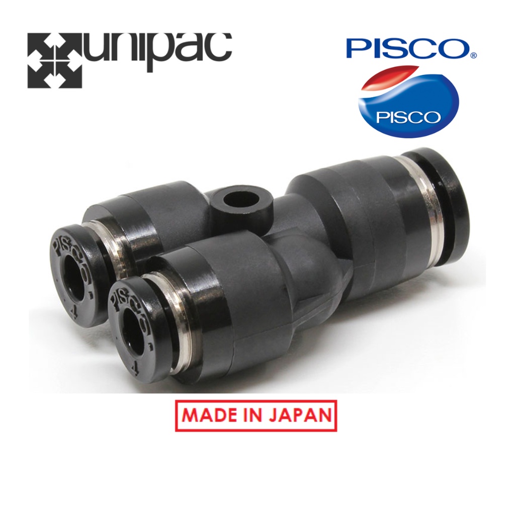 Pneumatic Fitting Pisco Unequal Union Y PW 6mm 8mm 10mm 12mm | Shopee Malaysia