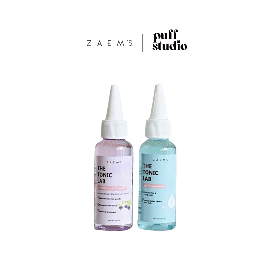 THE TONIC LAB BY ZAEM'S Hydra Scalp Refresher Blue (50ml)/ Hair Growth ...