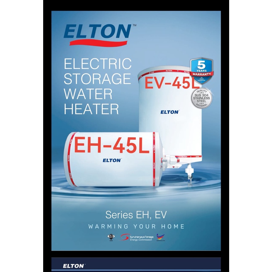 ELTON 45L Storage Water Heater Tank (10Gals)PRI | Shopee Malaysia