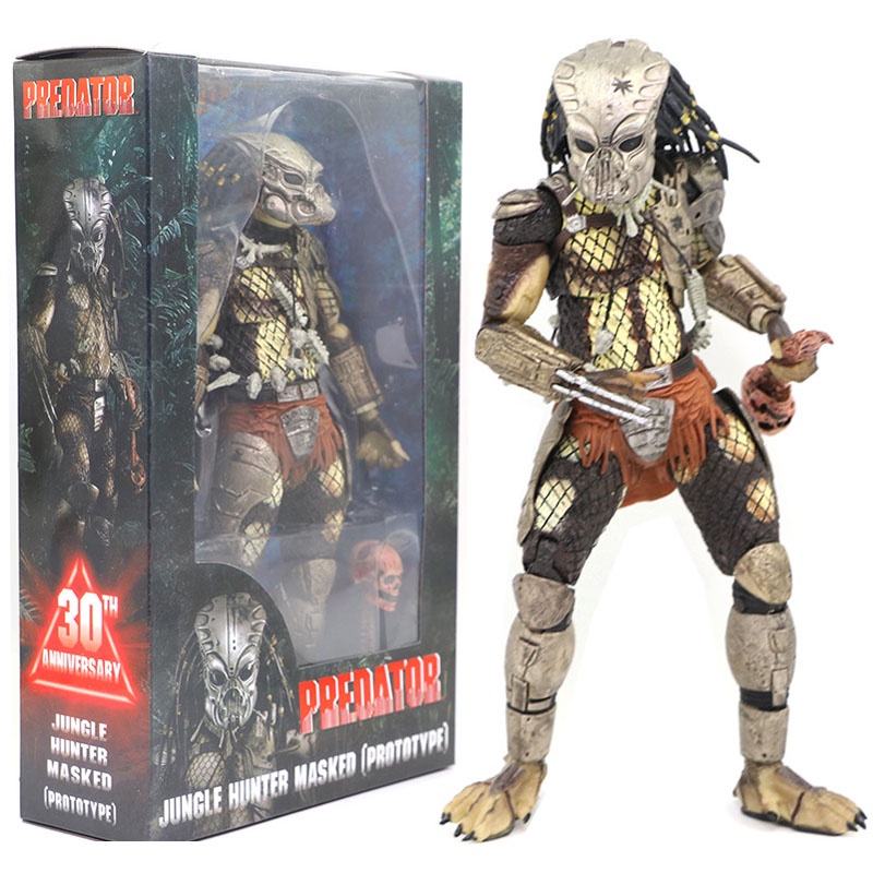 NECA Predator Jungle Hunter Masked 7" Action Figure 1:12 30th ...
