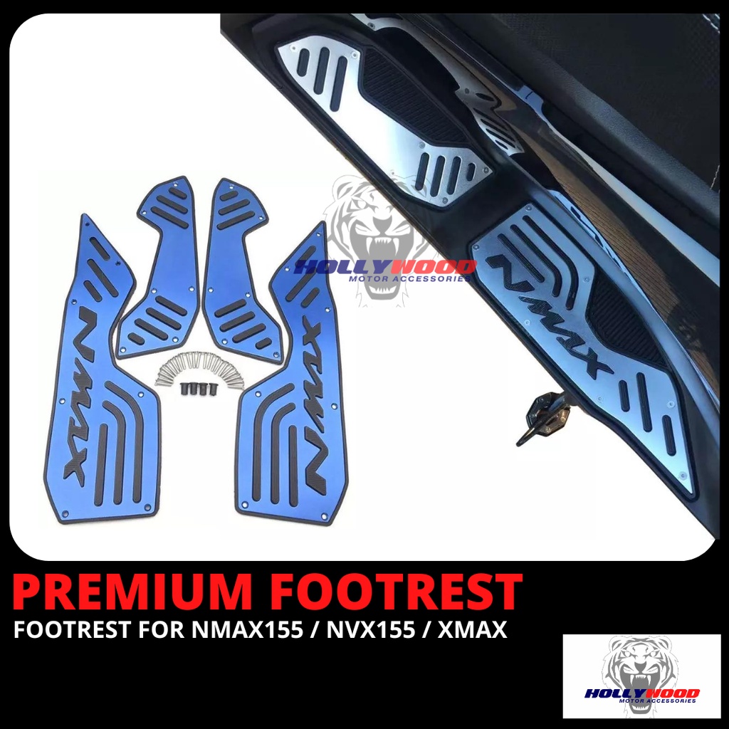 YAMAHA NMAX V2 / NMAX155 NEW CARPET PIJAK KAKI DEPAN PREMIUM FOOTREST ...