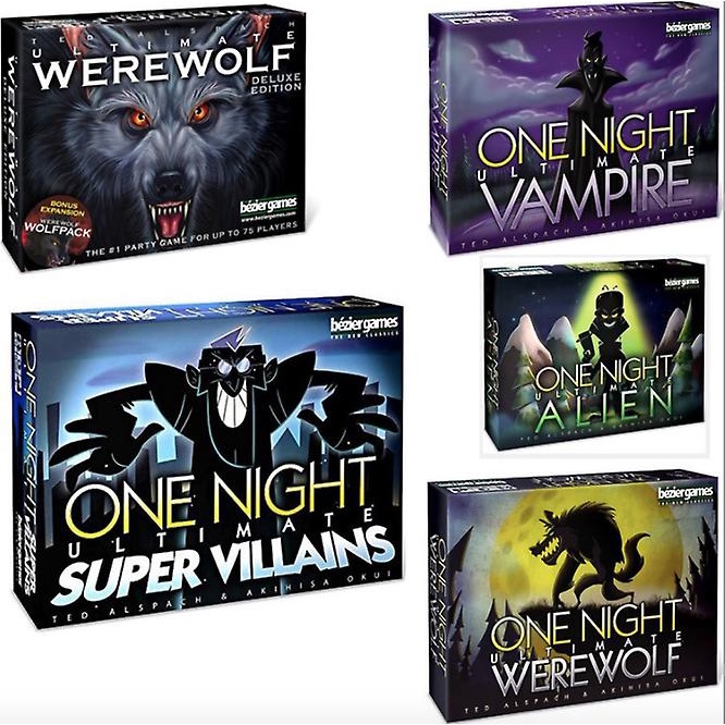 Board Game Toys Ultimate Werewolf Deluxe Edition One Night Daybreak ...