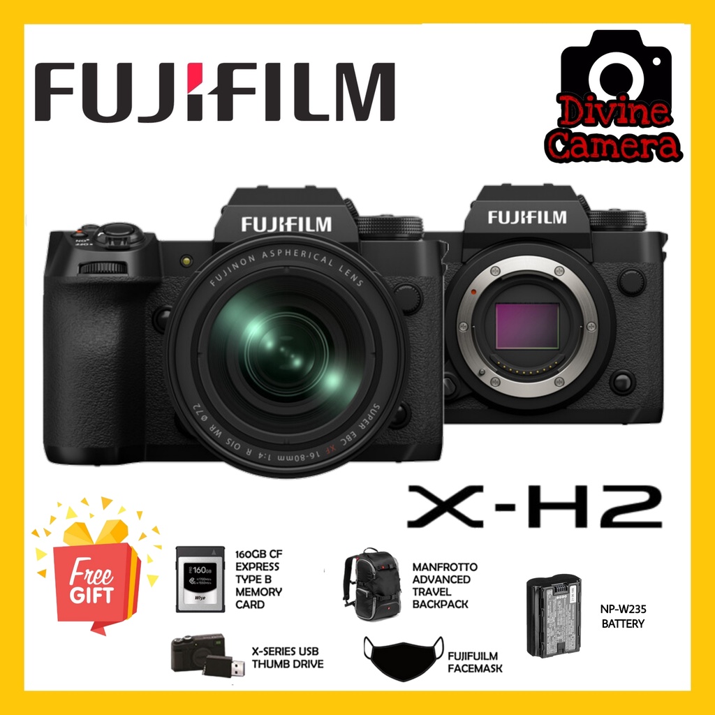 Fujifilm X-H2 / XH2 Digital Mirrorless Camera | Shopee Malaysia