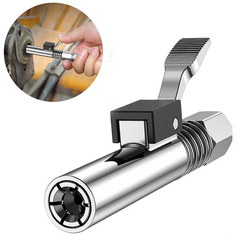 High Pressure Grease Gun Coupler / 10000psi Quick Release Grease Pump ...