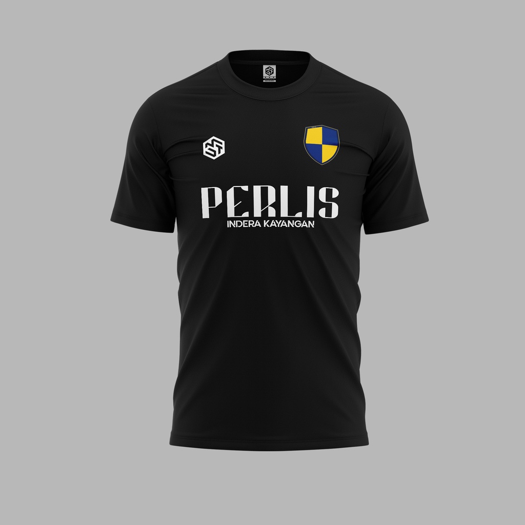 [READY STOCK] Perlis Indera Kayangan Jersi Black/White - Jersey ...
