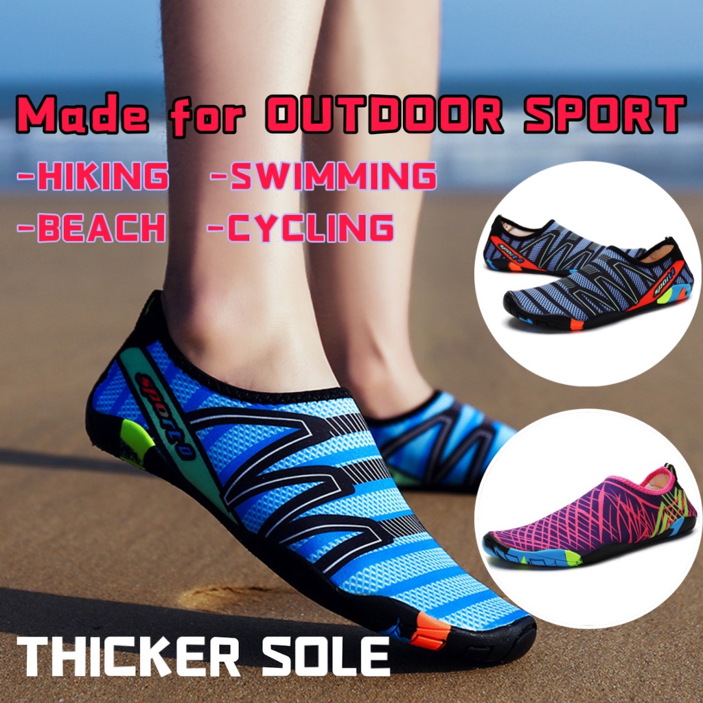 SF_ Premium Thick Unisex AntiSlip Water Sport Diving Shoes Swimming ...
