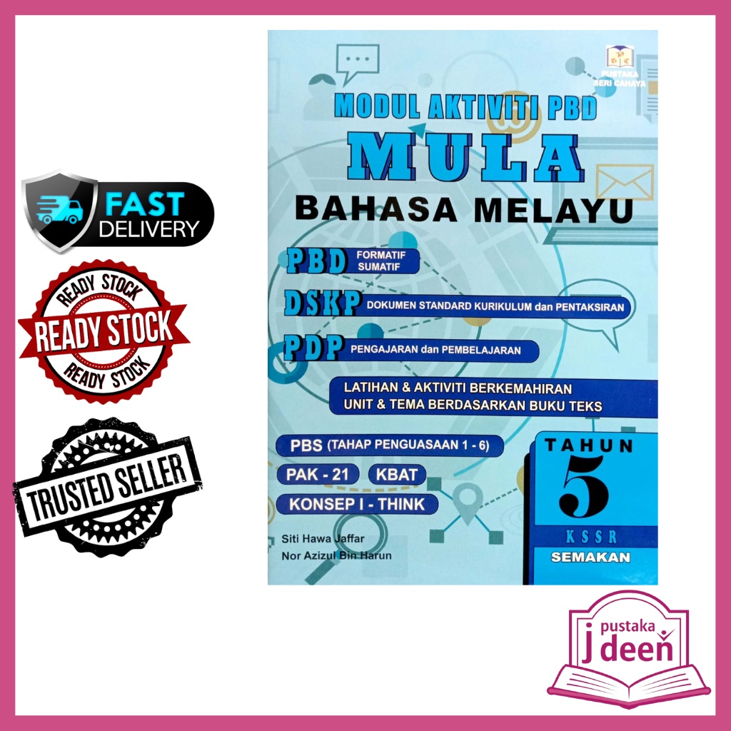 JDEEN BUKU LATIHAN BAHASA MELAYU TAHUN 5 - MODUL AKTIVITI PBD 2023 ...