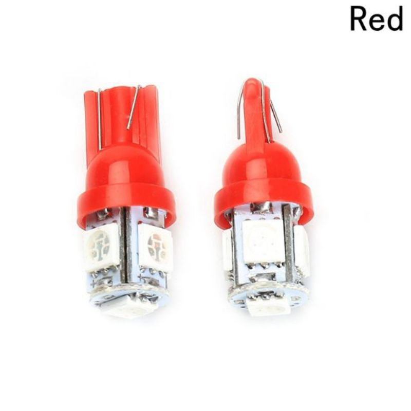 135LC 12V LED T13 5LED SIGNAL BULB SET [White/RED/BLUE] (1set 2pc ...