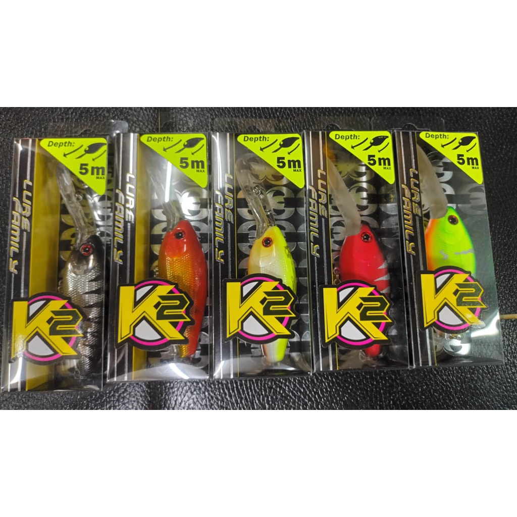 EUPRO K2 DL75F DEEP LINER FISHING LURE FLOATING | Shopee Malaysia