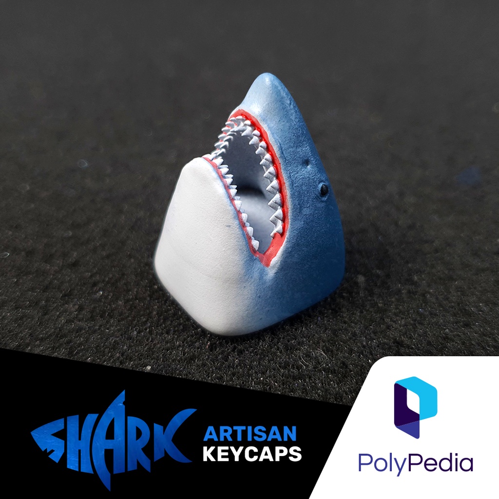 Jaws Shark Artisan Keycap / Keycaps | Shopee Malaysia