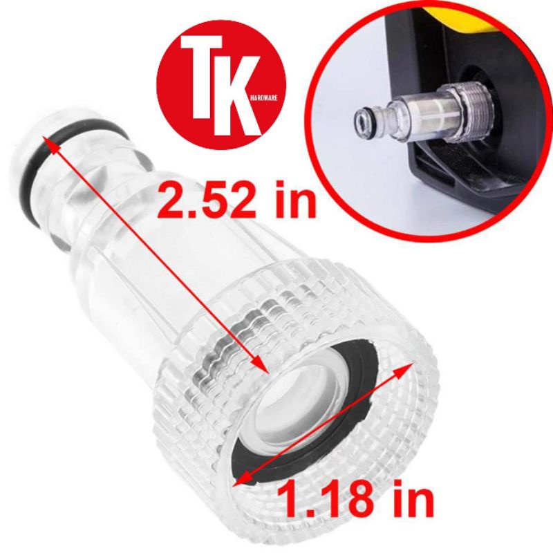 Pipe Connector Inlet Filter Connector Xugel Water Jet Inlet Connect for ...