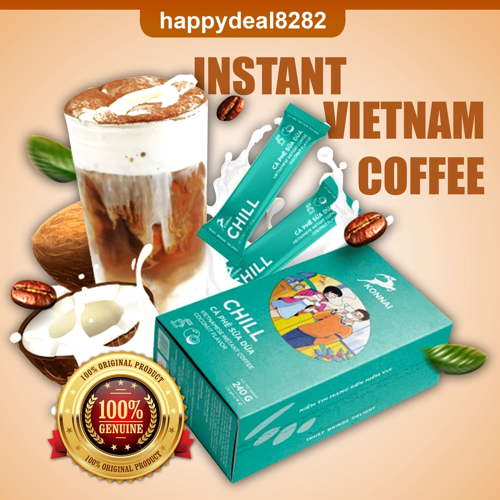 Coffee Vietnam [ 3in1 coffee ] KONNAI Premium High Quality Vietnamese ...