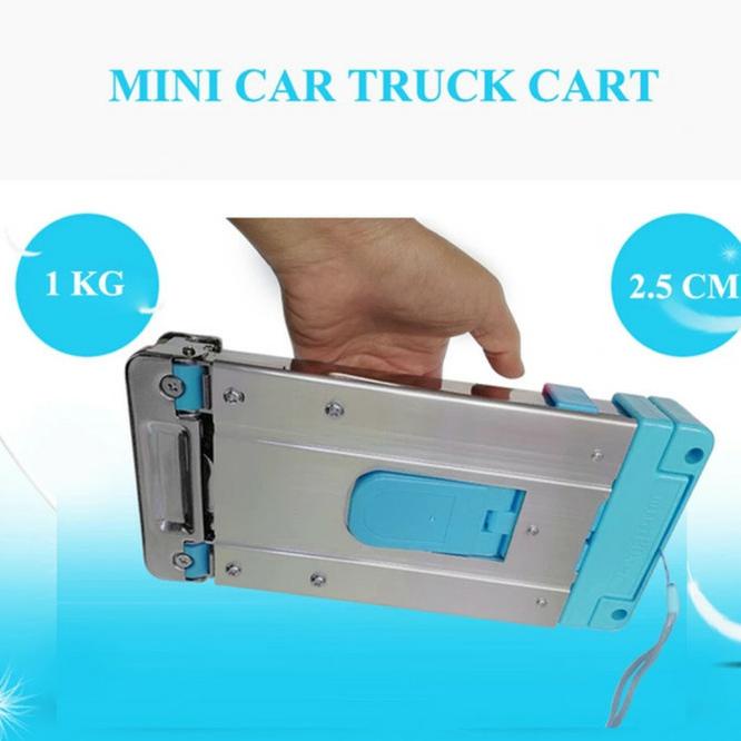 Trolley Shopping Bag Folding Gallon Goods Foldable Shopping Trolley ...