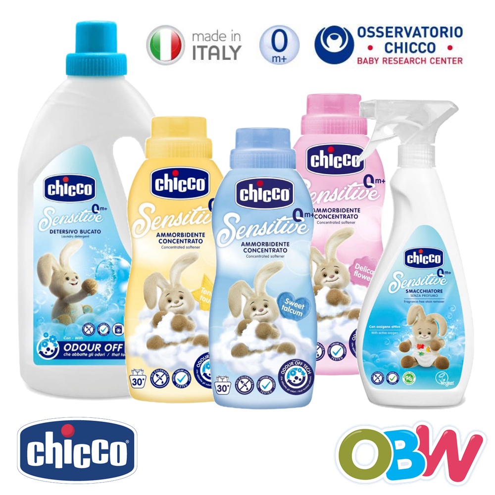Chicco Laundry Detergent | Concentrated Softener | Stain Remover Spray ...