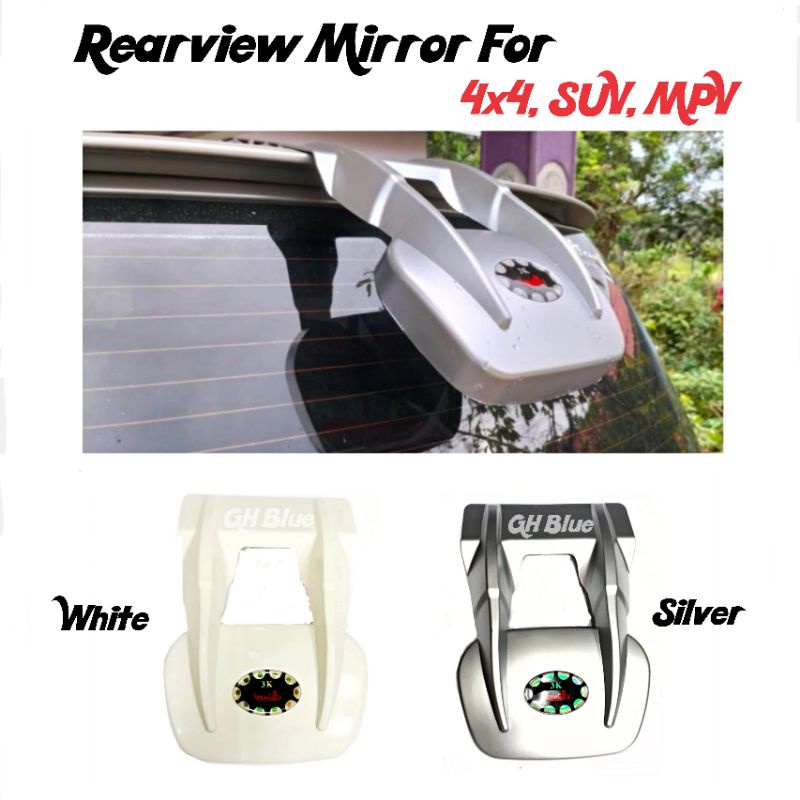 Rear View Mirror For 4x4 / SUV / MPV With Double Side Tape | Shopee ...
