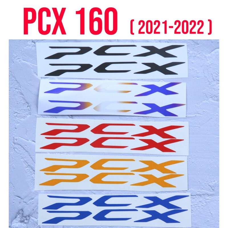 Pcx160 Logo Sticker Pcx2021-2024 Overlay With Original | Shopee Malaysia