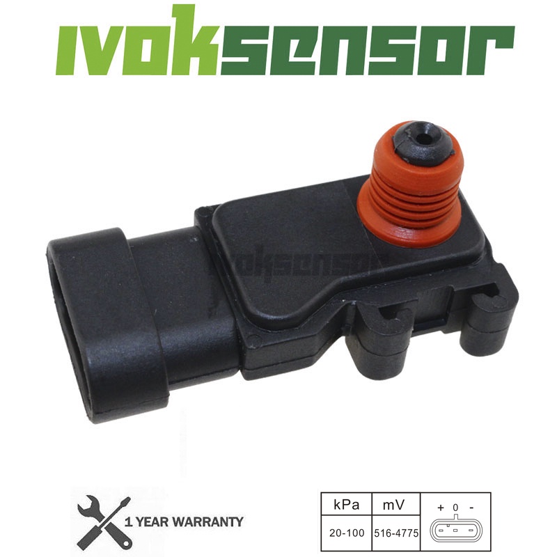 MAP Sensor For DAEWOO FIAT OPEL VAUXHALL ASTRA G H COMBO FRONTERA ...