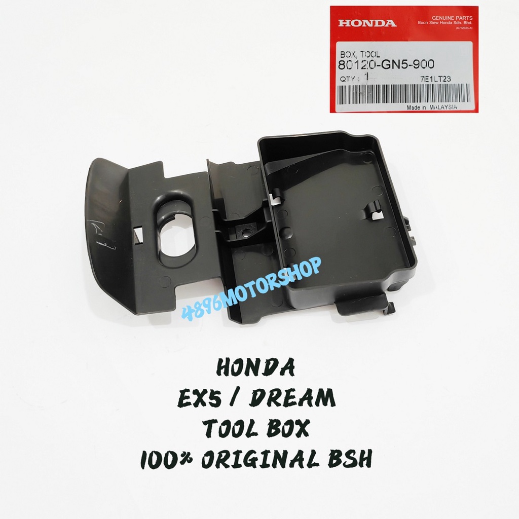 100% ORIGINAL BSH Honda Ex5 HIGH POWER DREAM TOOL BOX SPANAR BOX ORI ...
