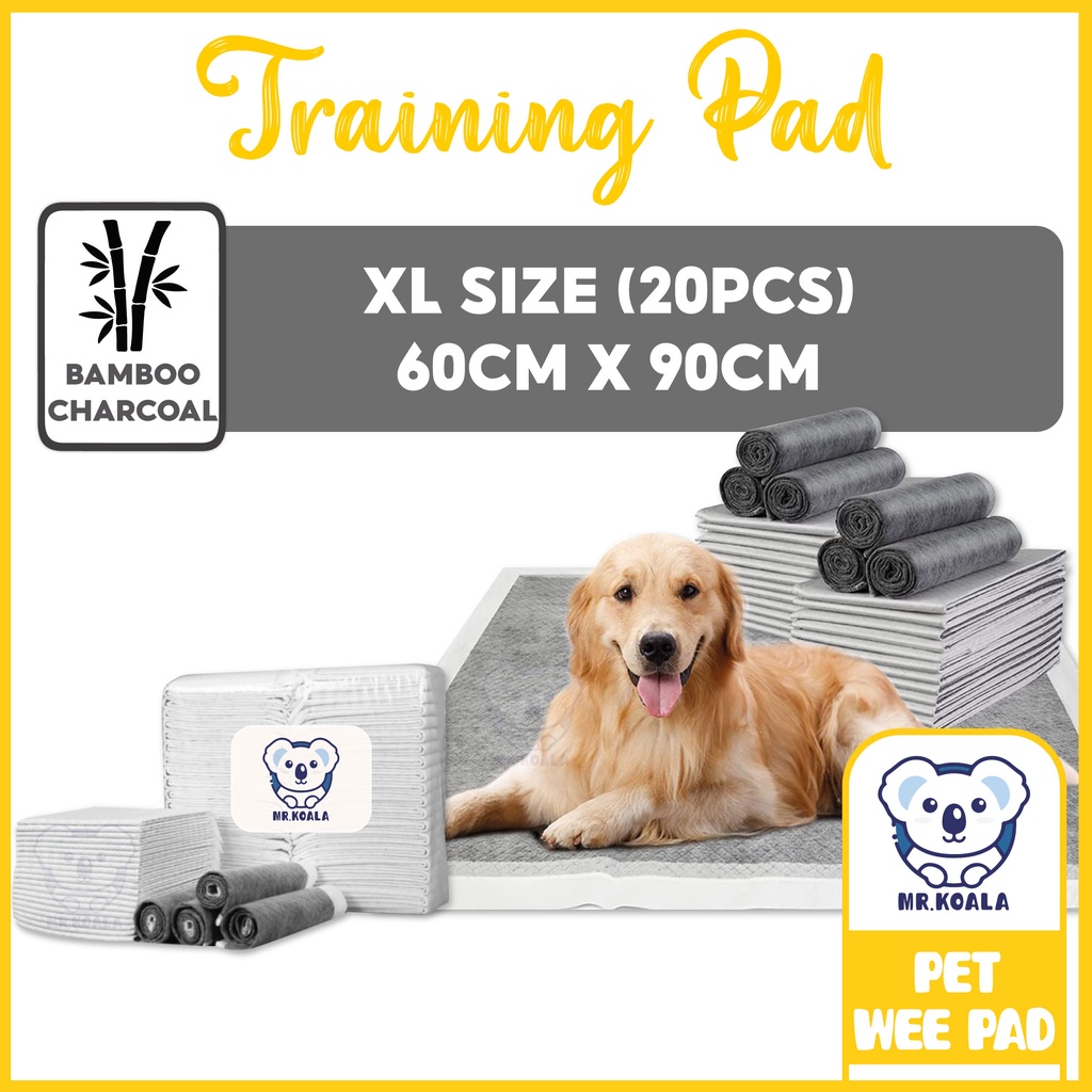 Bamboo Charcoal Wee Pad Toilet Train Pee Pad Pet Urine Pad Potty Pads ...