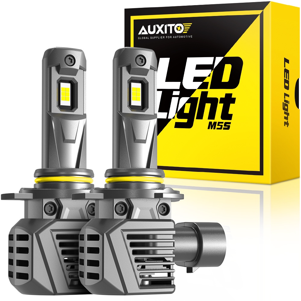 AUXITO M5S 2PCS 120W 22000LM Super Bright Upgraded H11 9005 9012 Led Car Headlight HIR2 Auto Car ...