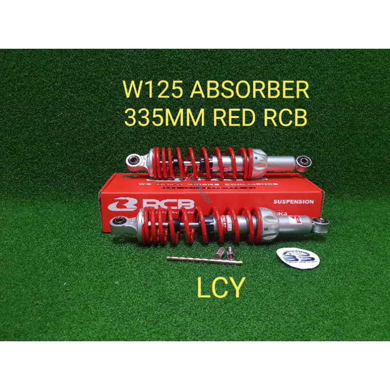 HONDA Wave 125 Absorber 335mm Black / Red Racing Boy 100% | Shopee Malaysia