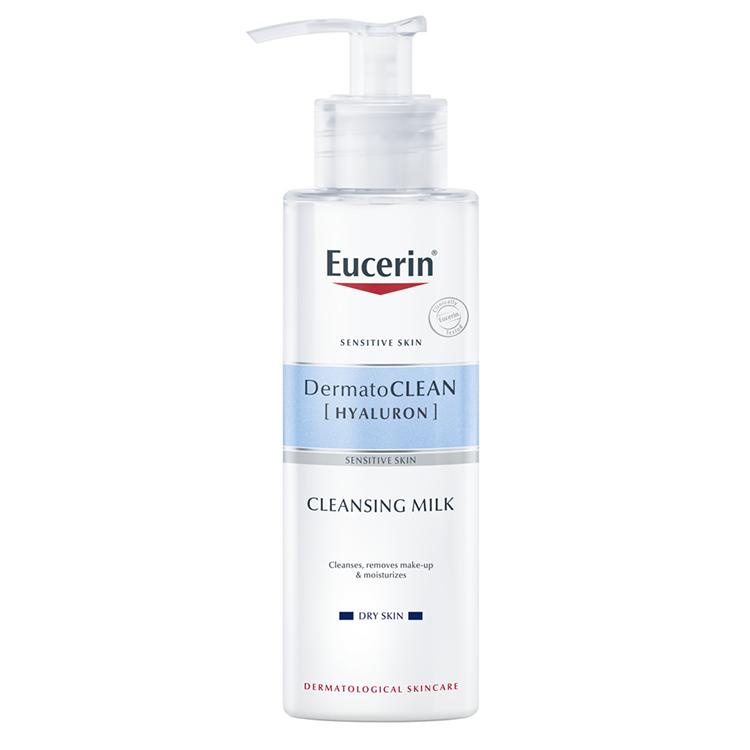 Eucerin DermatoCLEAN HYALURON Cleansing Milk 200ml (Pencucui muka susu ...