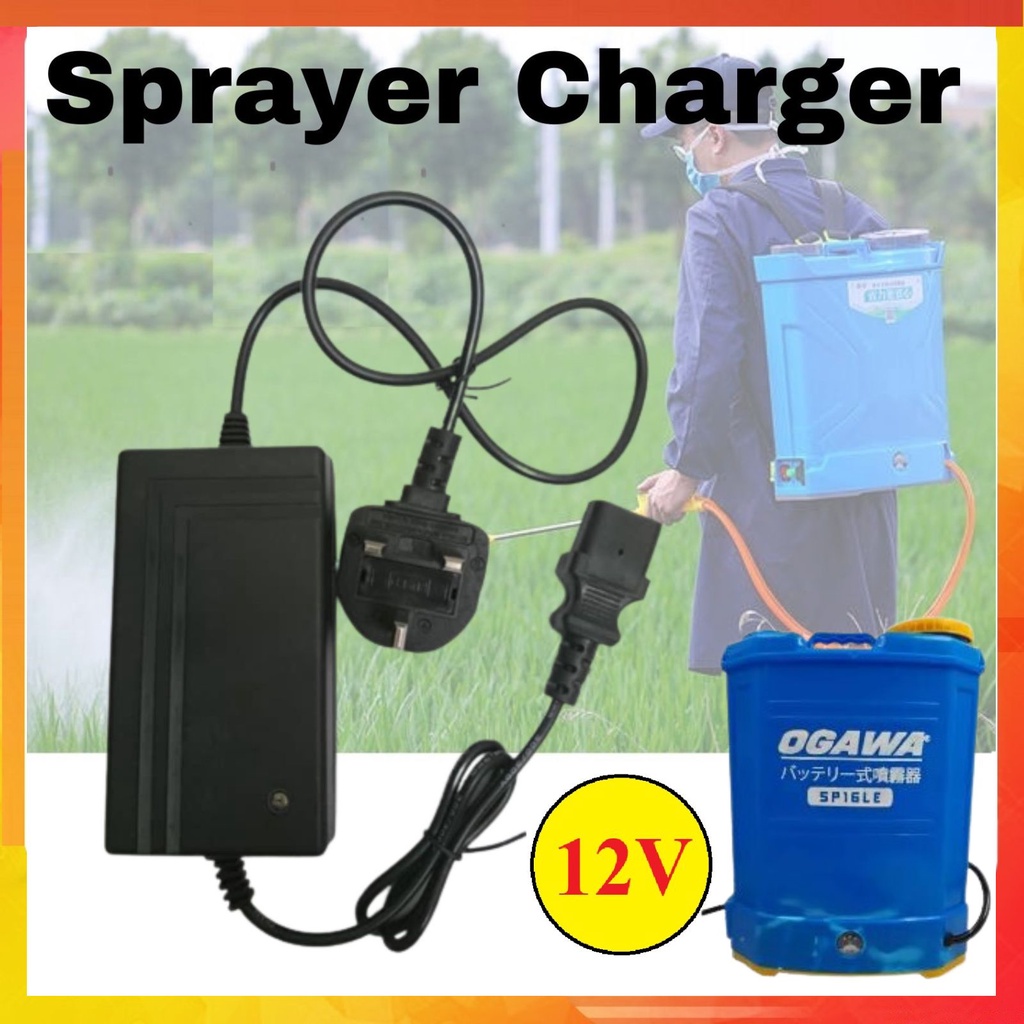12V Rechargeable Knapsack Sprayer Charger Garden Sprayer Charger Garden ...