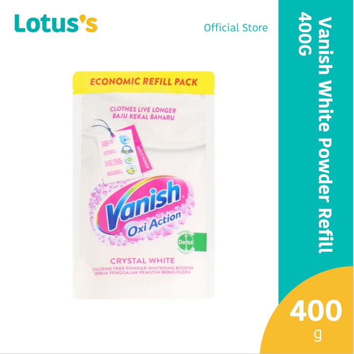 Vanish White Powder Refill 400G | Shopee Malaysia