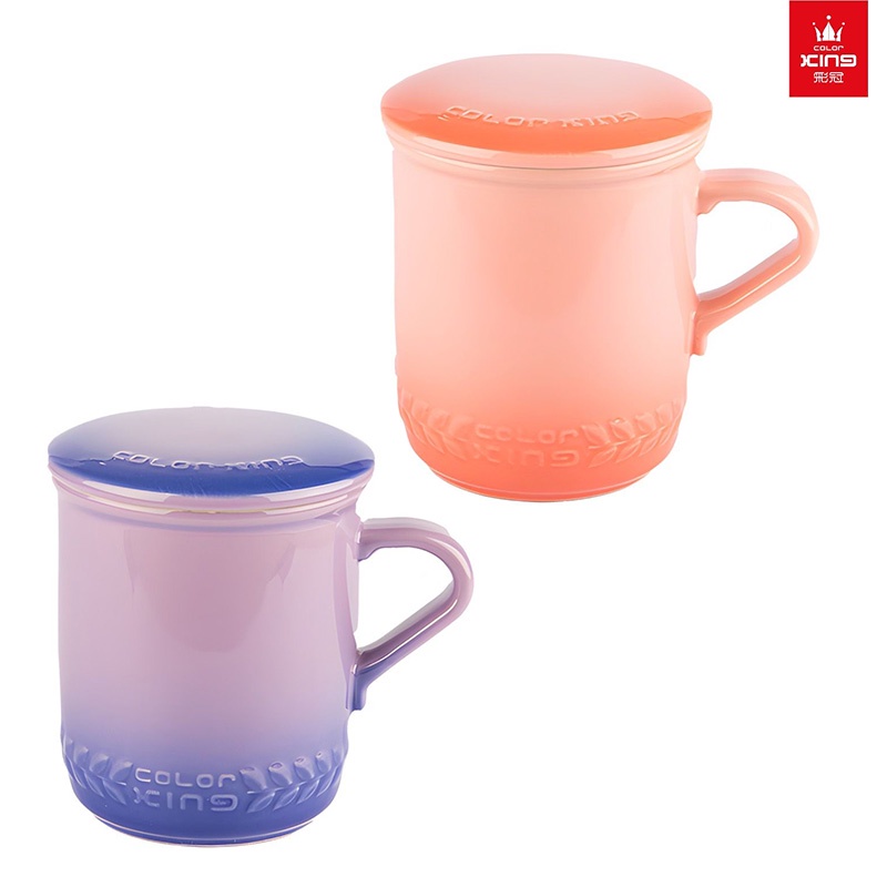 100% Ceramic Non-Toxic LUXE Mug with Lid (380ML) | Shopee Malaysia