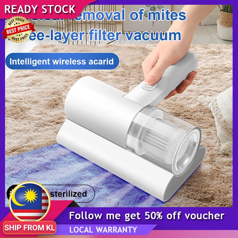 Wireless Mite Remover Dust Mite Vacuum Cleaner Rechargeable Handheld ...