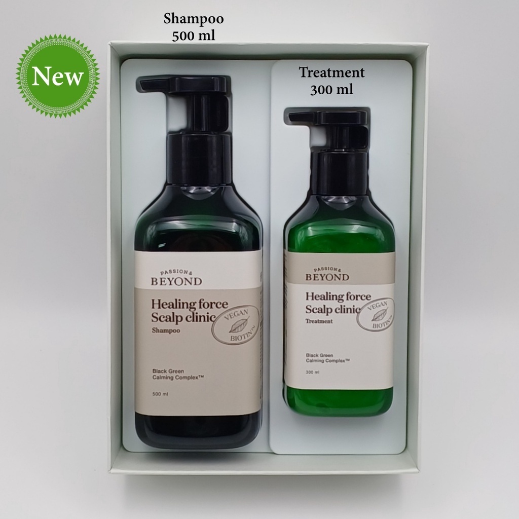[BEYOND] Healing Force Scalp Clinic Shampoo & Treatment Special Set ...