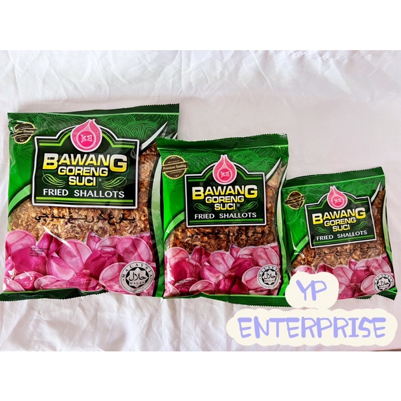 [Ready Stock] Fried Onion Suci | Bawang Goreng Suci 90g / 180g / 450g | Shopee Malaysia