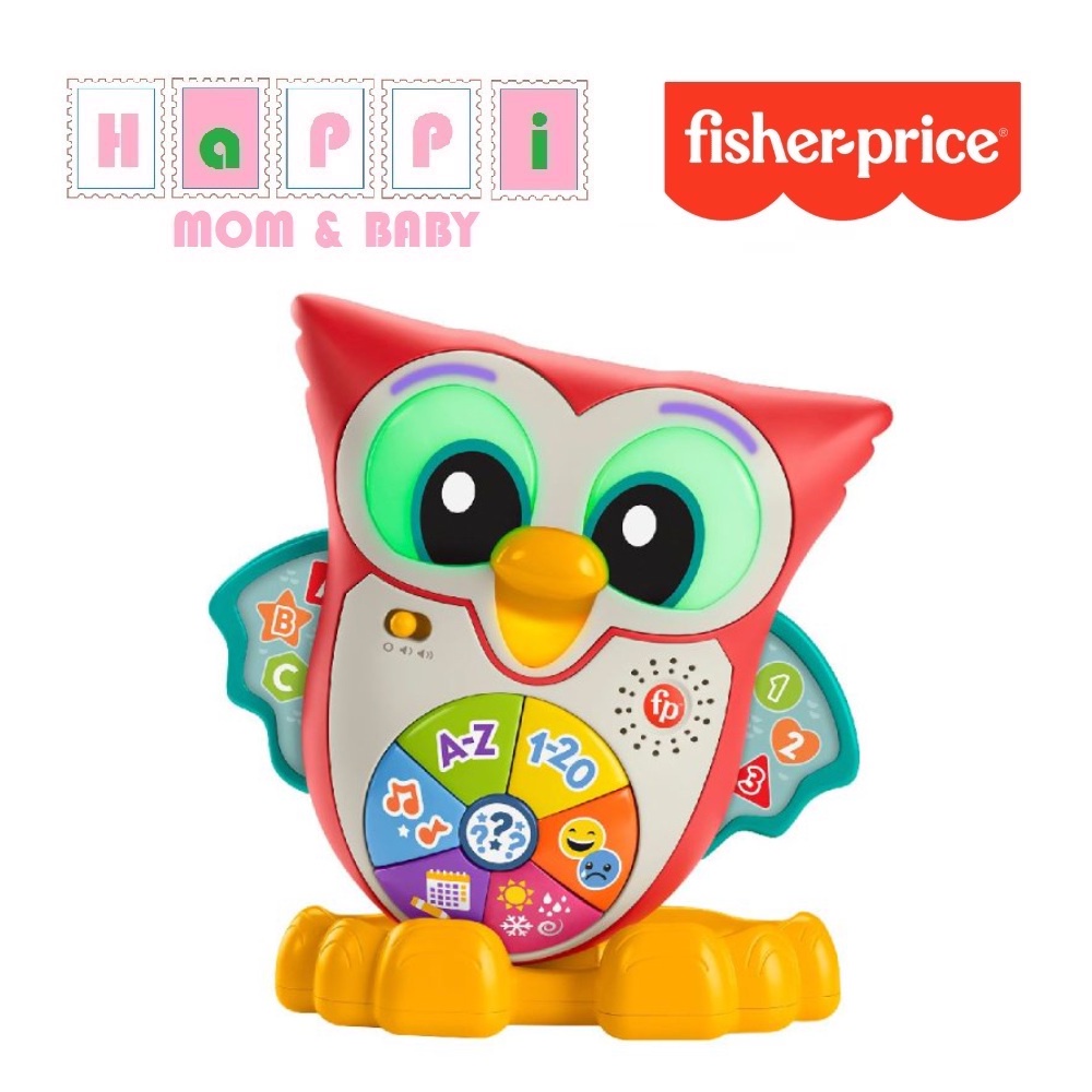Fisher Price Linkimals Light Up & Learn Owl Interactive Musical ...