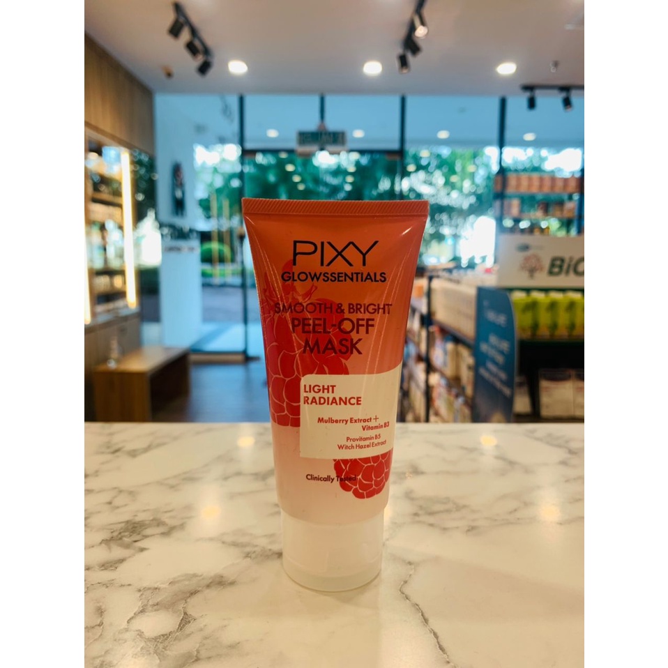 Preferred +】PIXY GLOWSSENTIALS SMOOTH PEEL-OFF MASK 60G | Shopee Malaysia