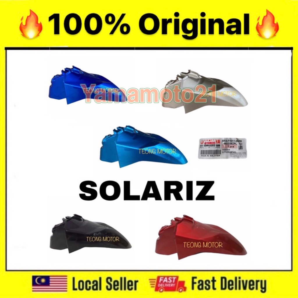 ORIGINAL YAMAHA SOLARIZ SOLARIS SOLARIK FRONT FENDER MUDGUARD MUD GUARD ...