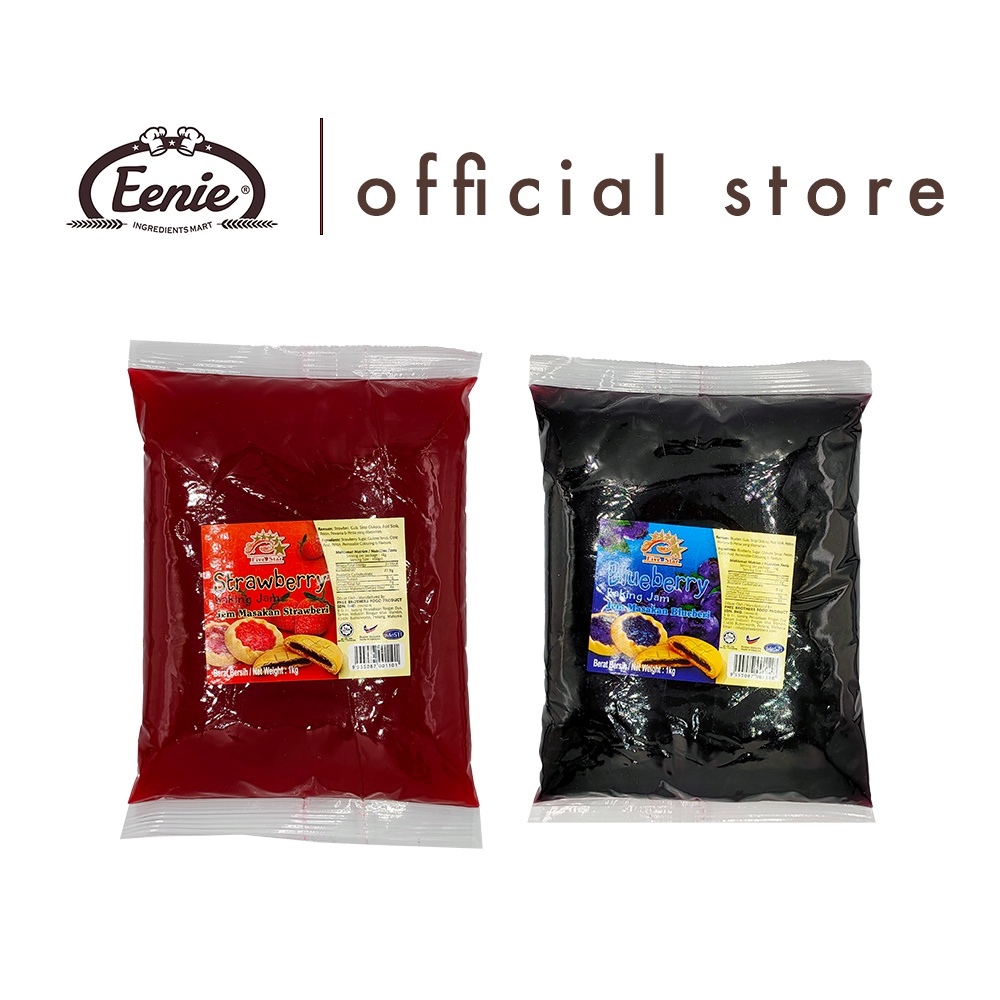 Bintang Lima Strawberry | Blueberry Baking Jam | Jem Masakan Strawberi ...