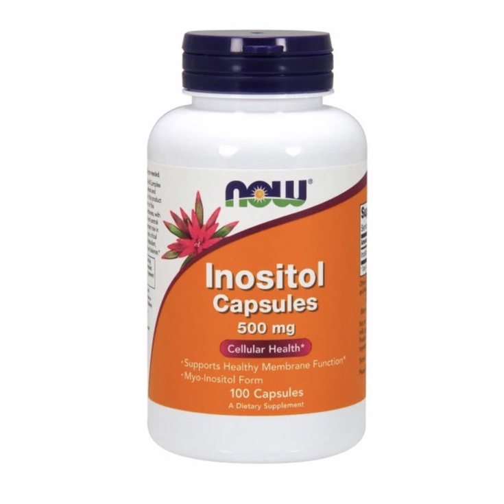 NOW Inositol Capsules 500mg | Shopee Malaysia