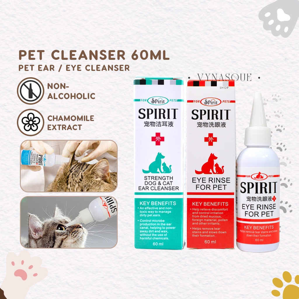 Pencuci Mata Telinga Haiwan | Pet Ear Eye Drop Cats Dogs Eye Rinse Ear ...