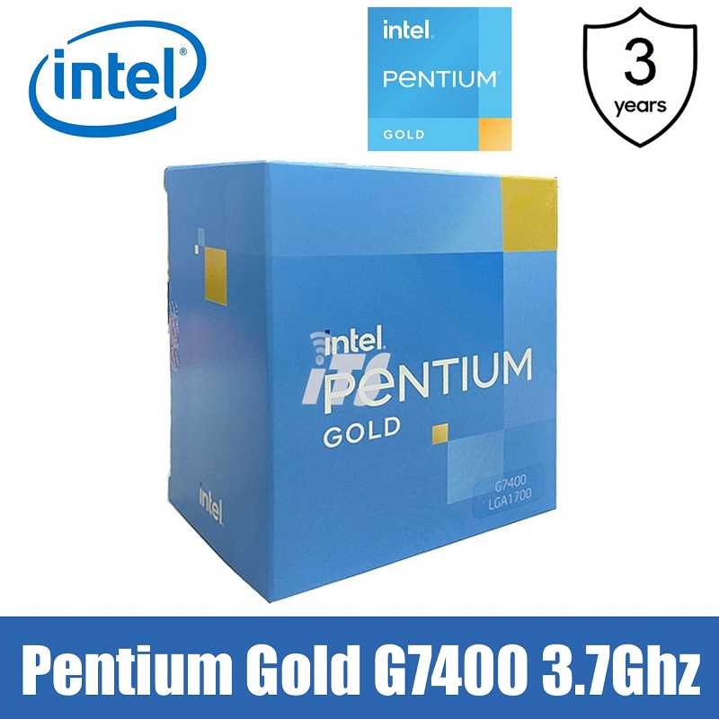 Intel Pentium Gold G7400 Processor - Alder Lake (6M Cache, 3.70Ghz ...