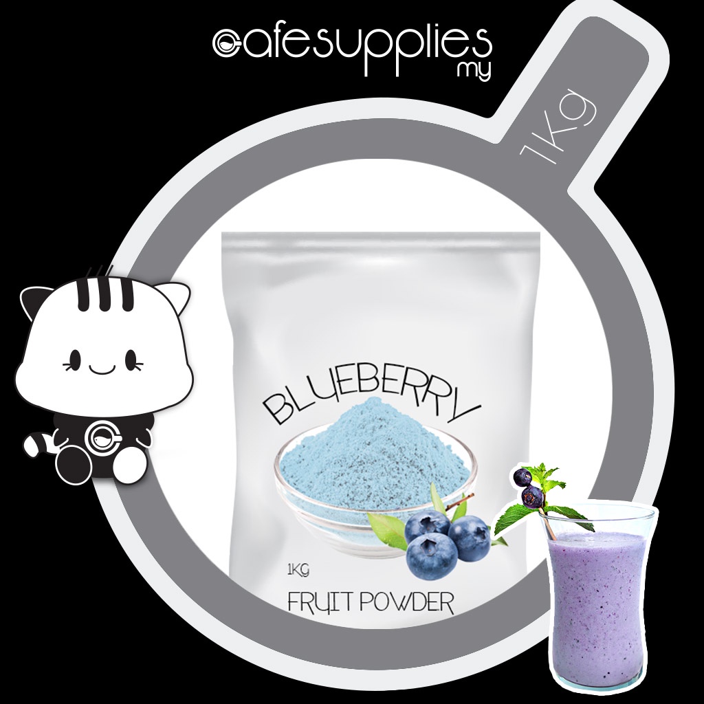 BLUEBERRY FRUIT POWDER 1KG IMPORTED (FOR MAKING PASTRIES, TANG YUAN ...