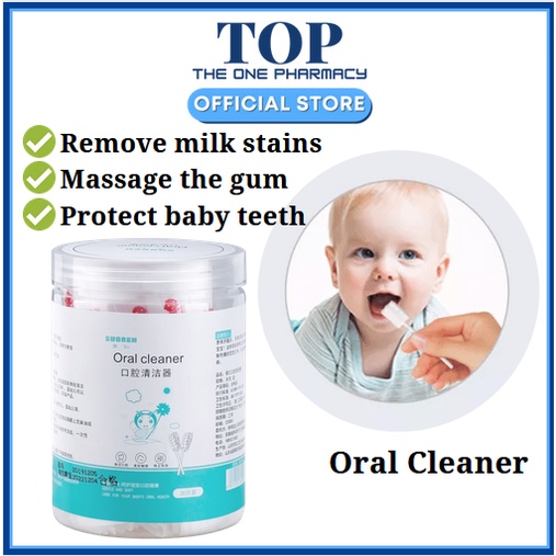 Baby Oral Cleaner Cotton Swab Cleaner | Pembersih Mulut Bayi - 30 Pcs ...