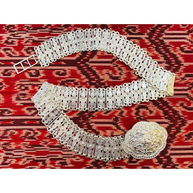 Lanpit Tali Pinggang Tradisional/traditional belt 925 silver | Shopee ...