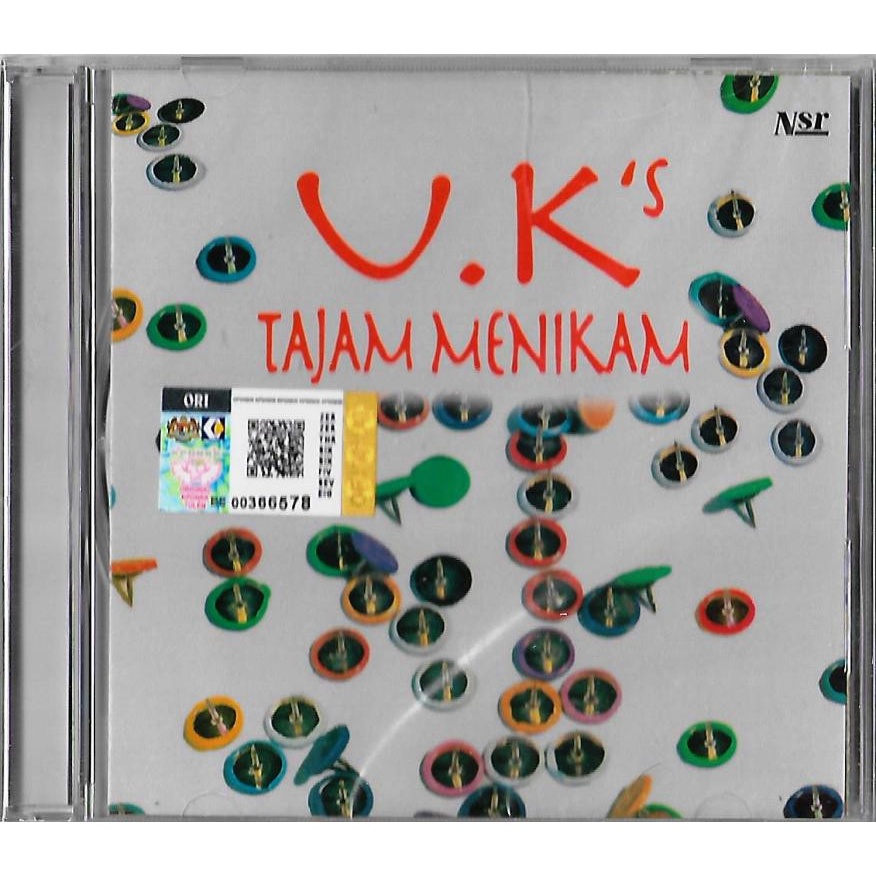 UK's Ukays Tajam Menikam Audio CD Lagu Rock Melayu Original New And ...