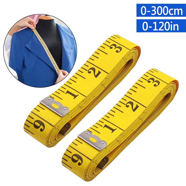 3M Body Measuring Ruler Inch Sewing Tailor Tape Measurement Measure ...