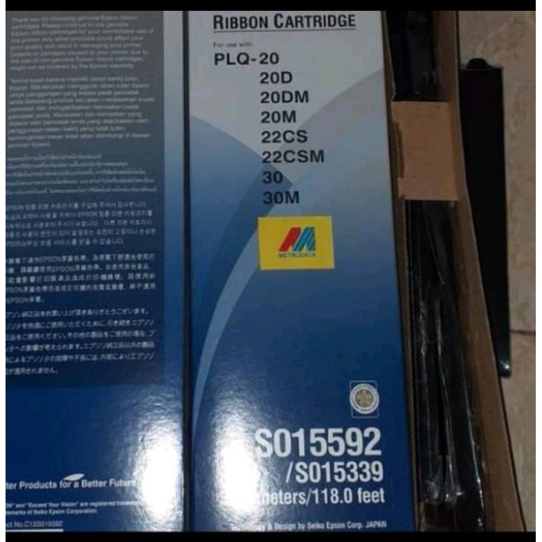 Ribbon Ribbon Catrighe Epson PLQ 20 PLQ 22 PLQ 30 PLQ 50 | Shopee Malaysia