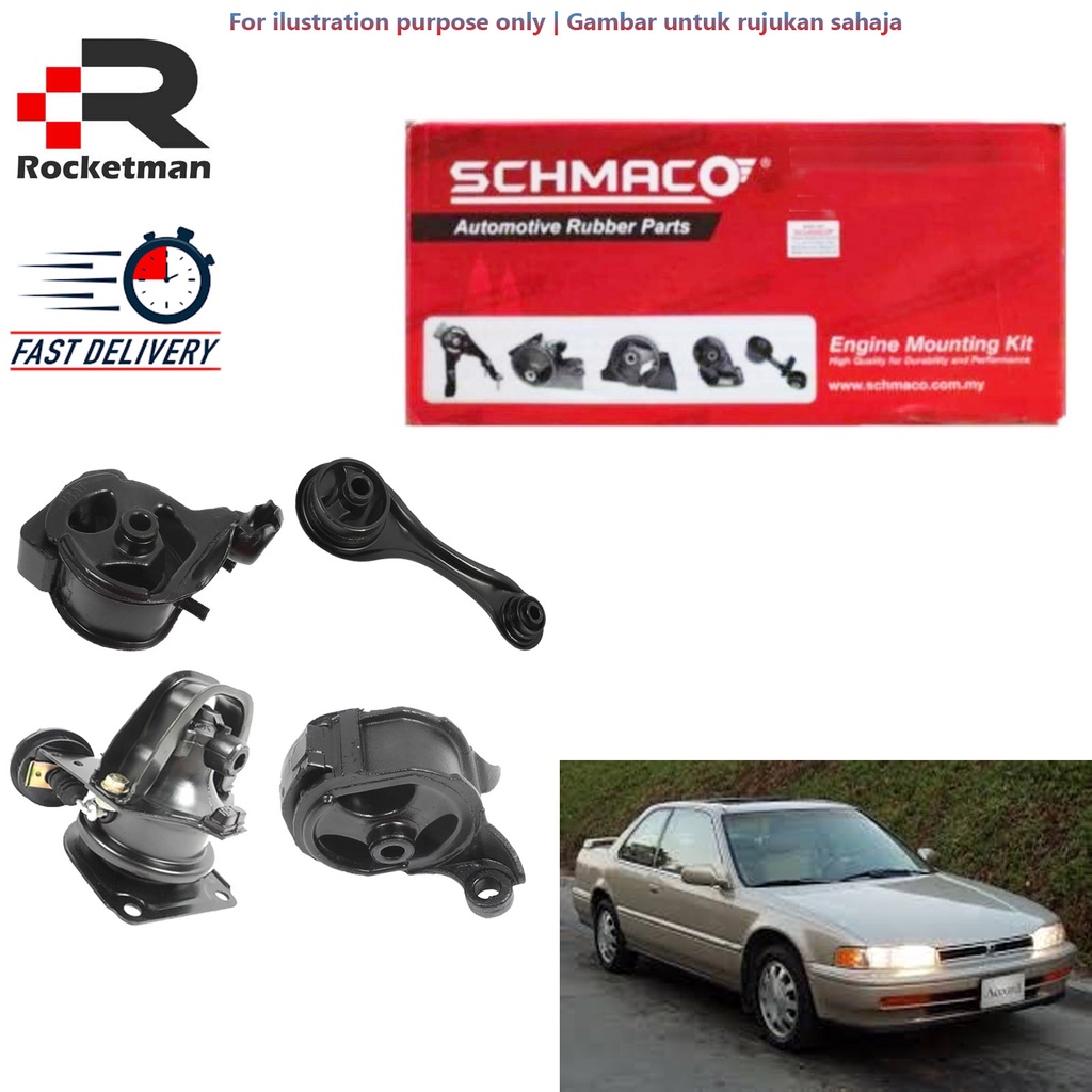 SCHMACO ENGINE MOUNTING SET HONDA ACCORD SM4 (INJECTION) | Shopee Malaysia