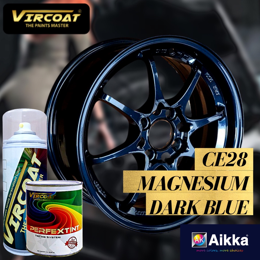 [CE28 Sport Rim Magnesium Blue WL51] AIKKA VIRCOAT Aerosol Spray 2K ...