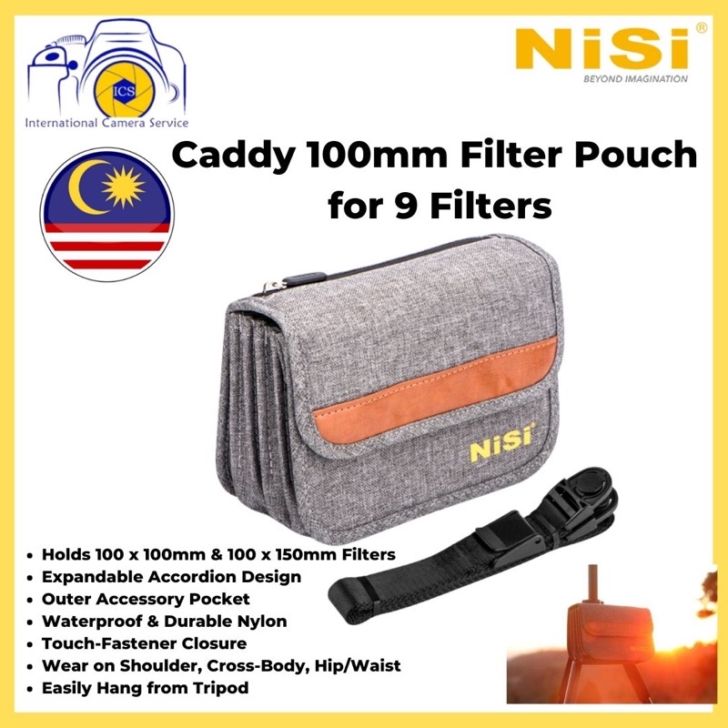 NiSi Caddy 100mm Filter Pouch for 9 Filters | Shopee Malaysia
