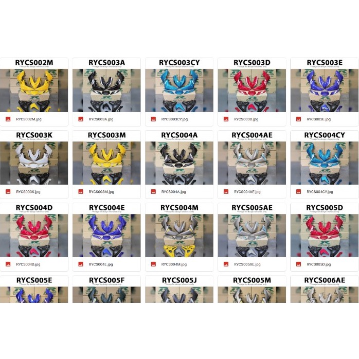 Assembly Cover Set Yamaha Y16 Y16ZR Exciter155 Full set Collection ...