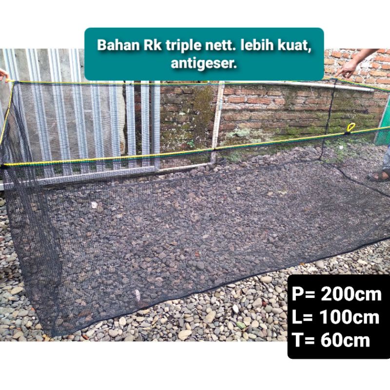 Fish cage 200cm x 100cm x 60cm | Shopee Malaysia